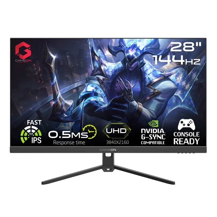 Gameon Gop28uhd144ips 28-inch 4k Uhd, 144hz, Mprt 0.5ms, Hdmi 2.1 ...