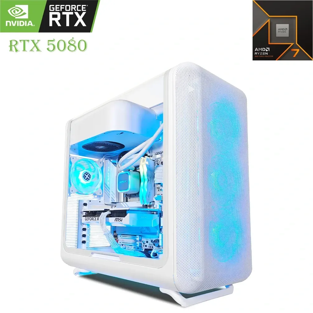GAMING PC HYTE X50 – AMD Ryzen 7 9800X3D, RTX 5080 16GB, 2TB SSD, 32GB ...